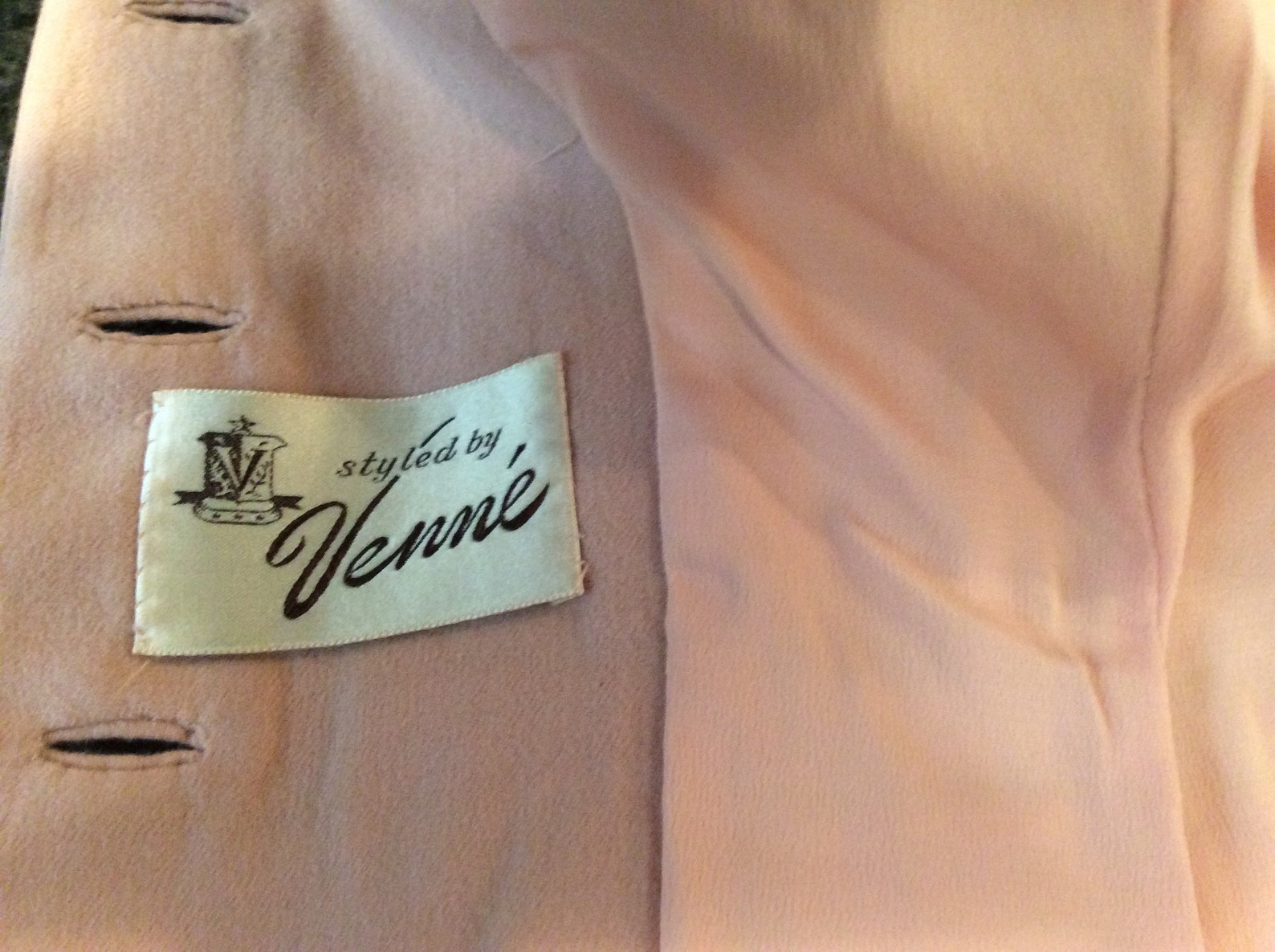 Dusty Rose Pink Womens Suit Vintage 1940s Styled by Venne - Etsy