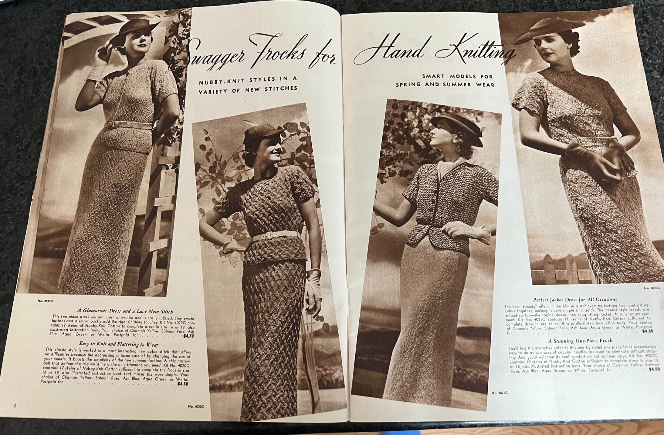 1937 Needle Arts Booklet 1937 Home Dressmaking Booklet 1930s | Etsy