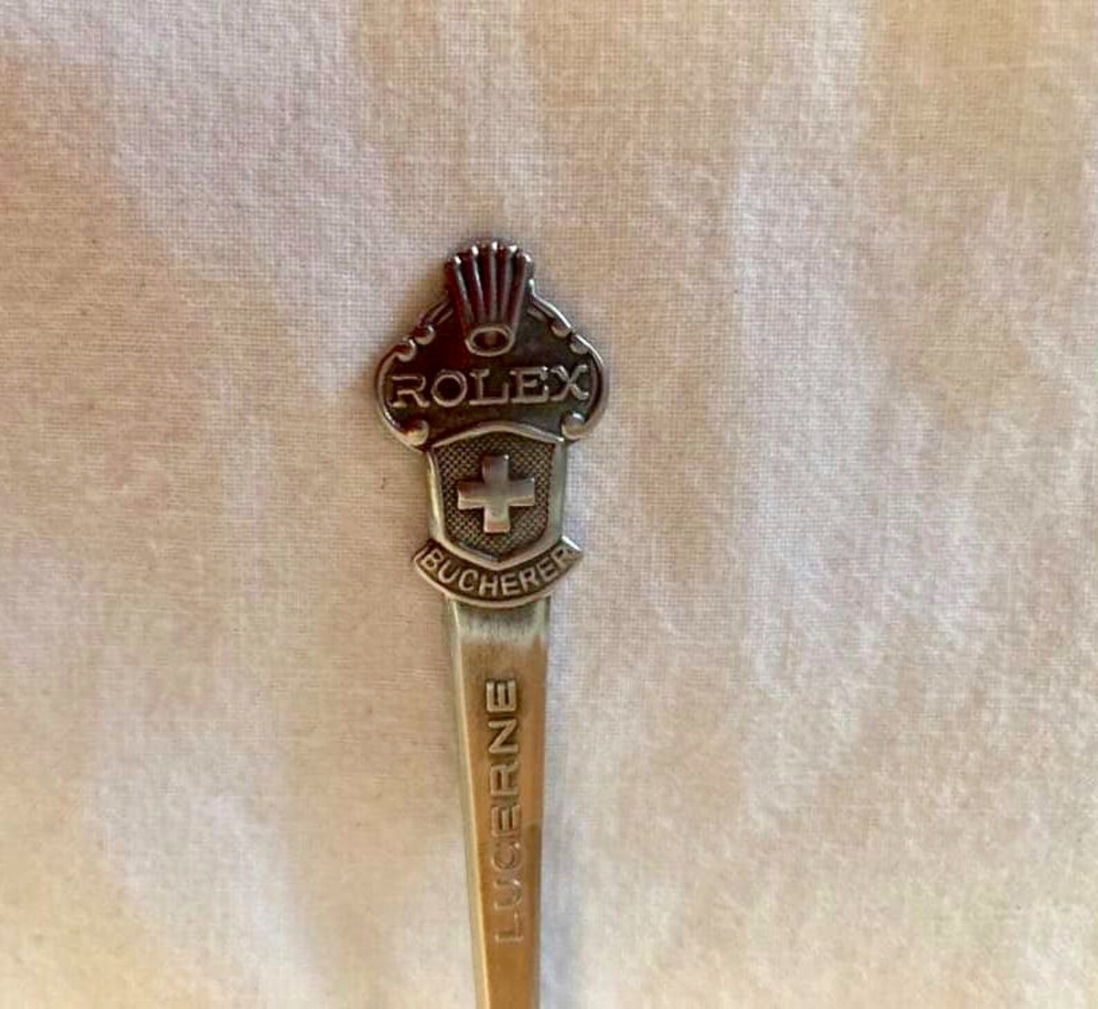 Vintage Rolex Spoon Bucherer Lucerne Silver Plate Demitasse - Etsy