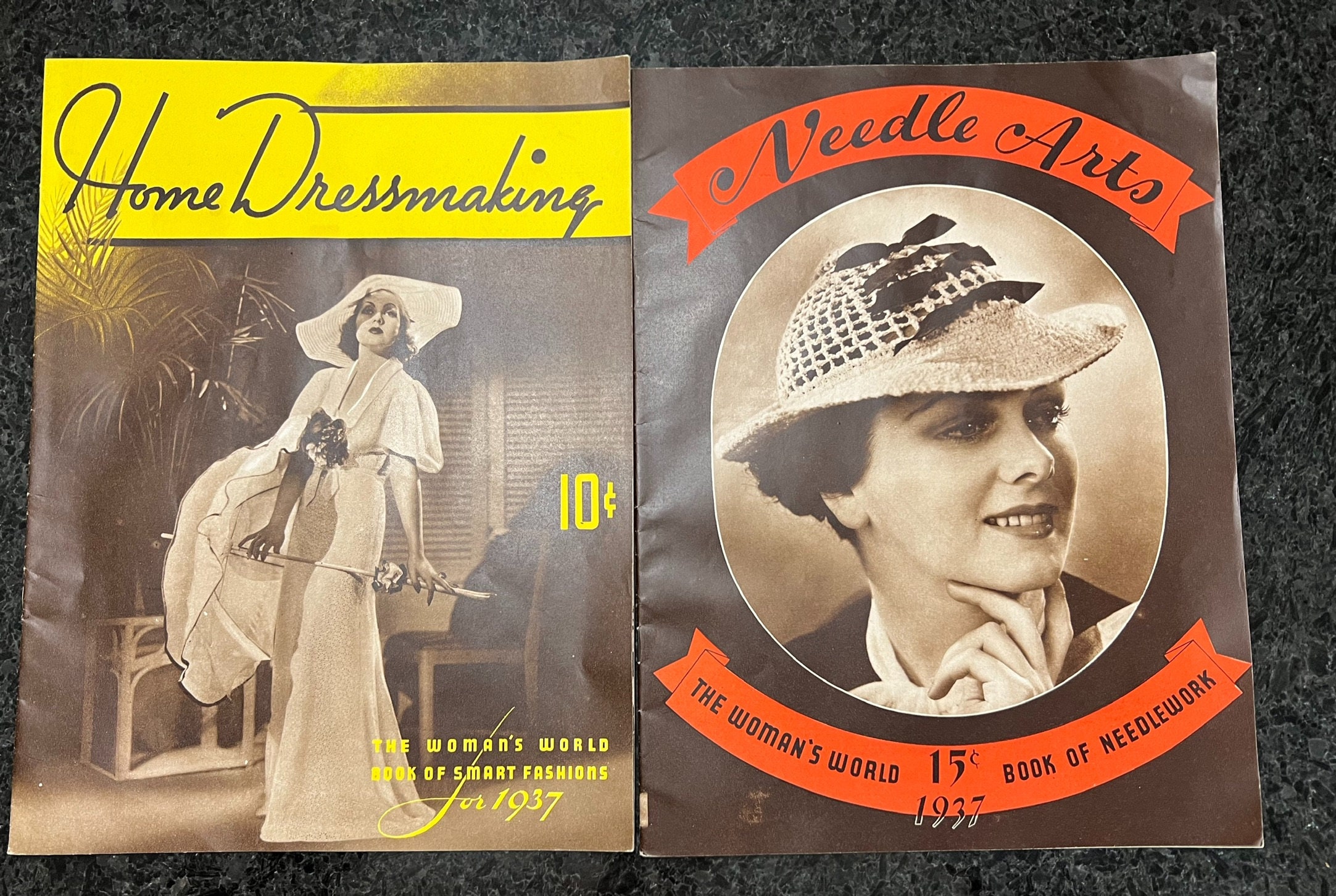 1937 Needle Arts Booklet 1937 Home Dressmaking Booklet 1930s - Etsy