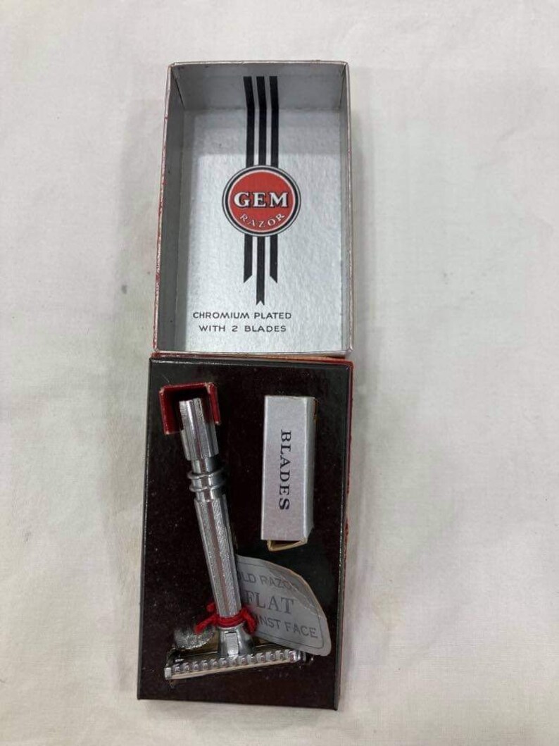 Vintage GEM MICROMATIC RAZOR New Old Stock in Original - Etsy