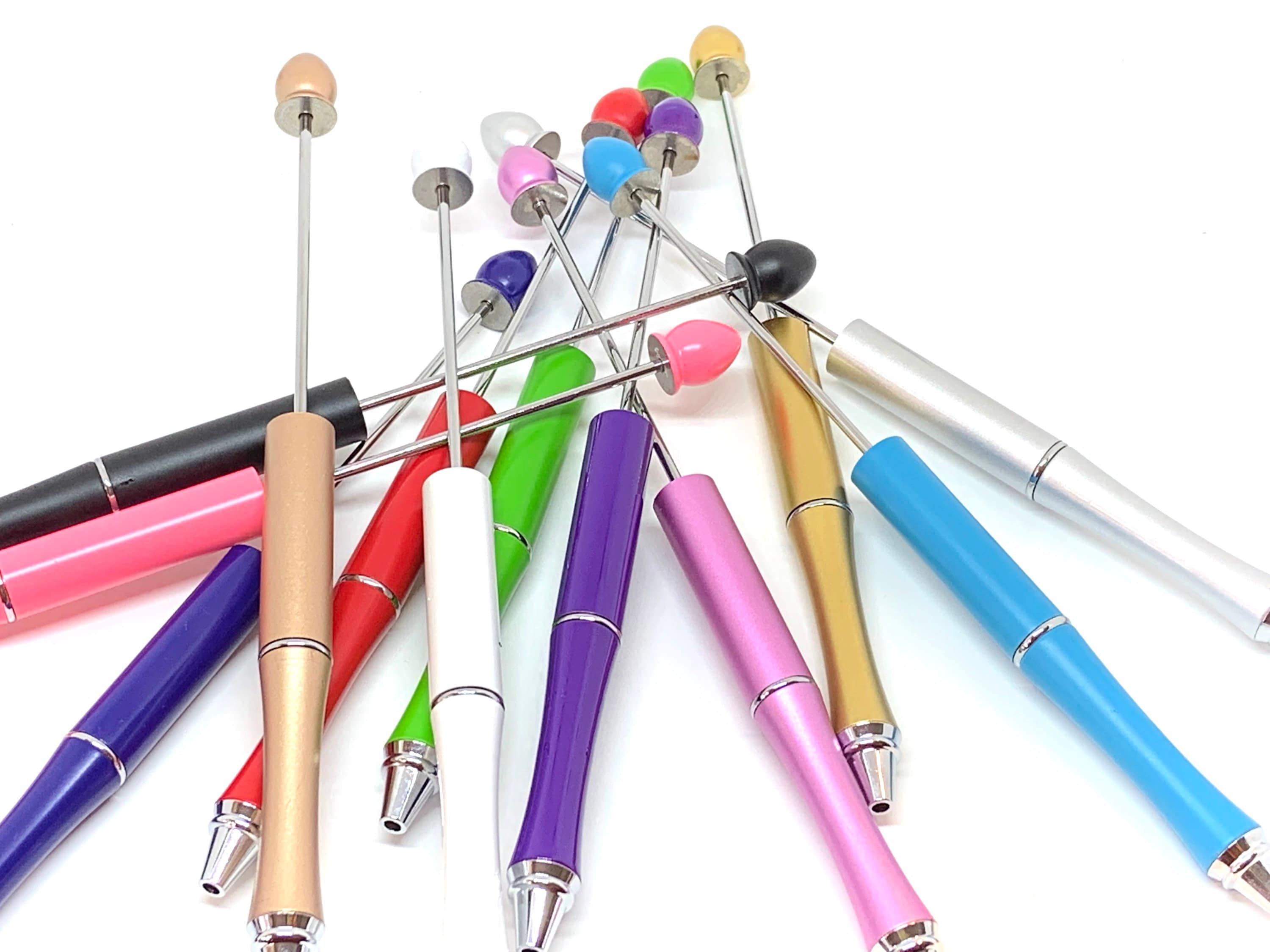 Metal Beadable Pen Blanks Add a Bead Writing Instrument - Etsy