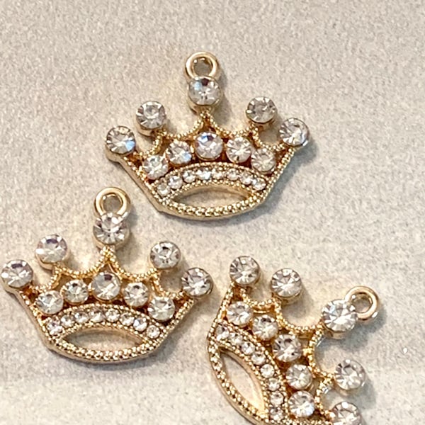Crown Charms - Etsy