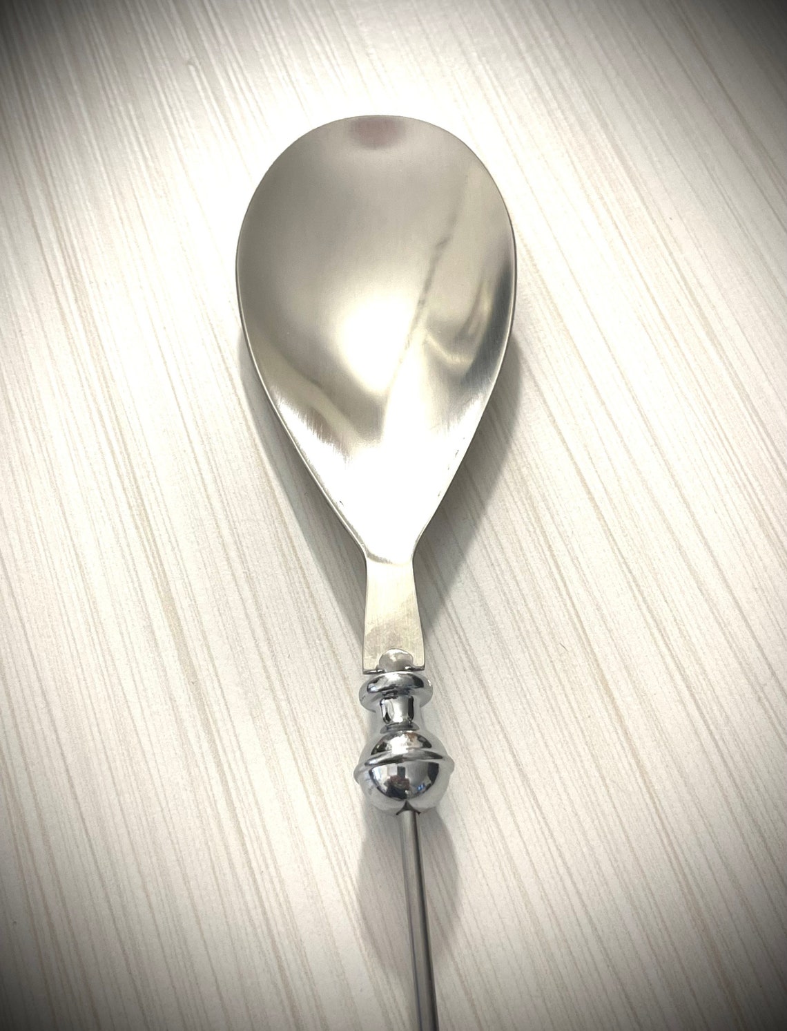 Beadable Large Salad Serving Set- Serving Spoon - Serving Fork - Gift ...