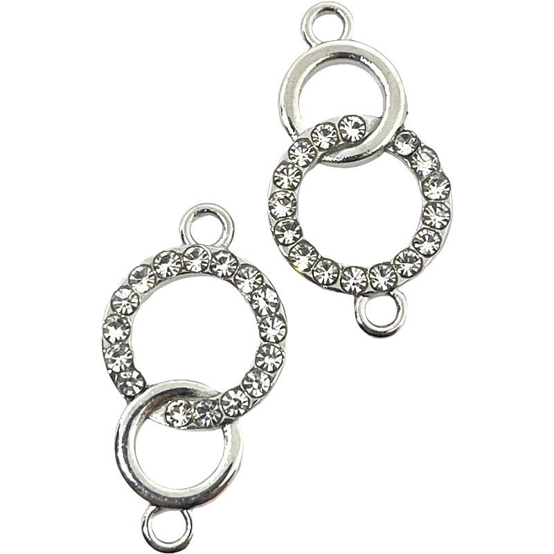 Rhinestone Connector - Etsy