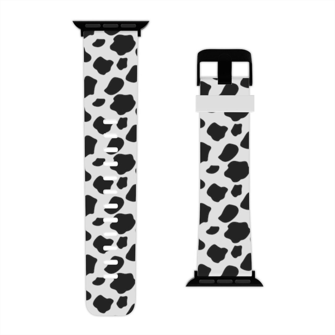 Cow Print Watch Band for Apple Watch - Etsy