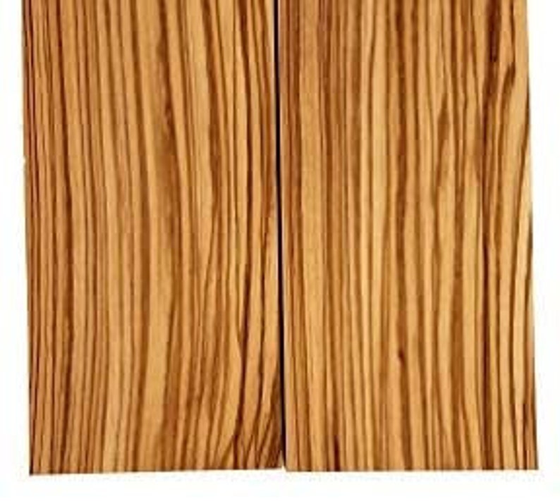 Zebrawood Lumber Board - 3/4" X 4" (2 Pcs) - Etsy
