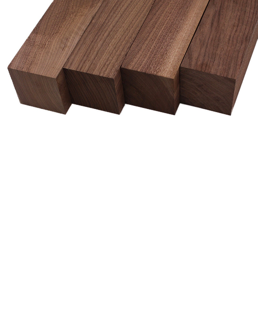 Walnut Turning Blank Squares - 3" X 3" (4 Pcs) - Etsy