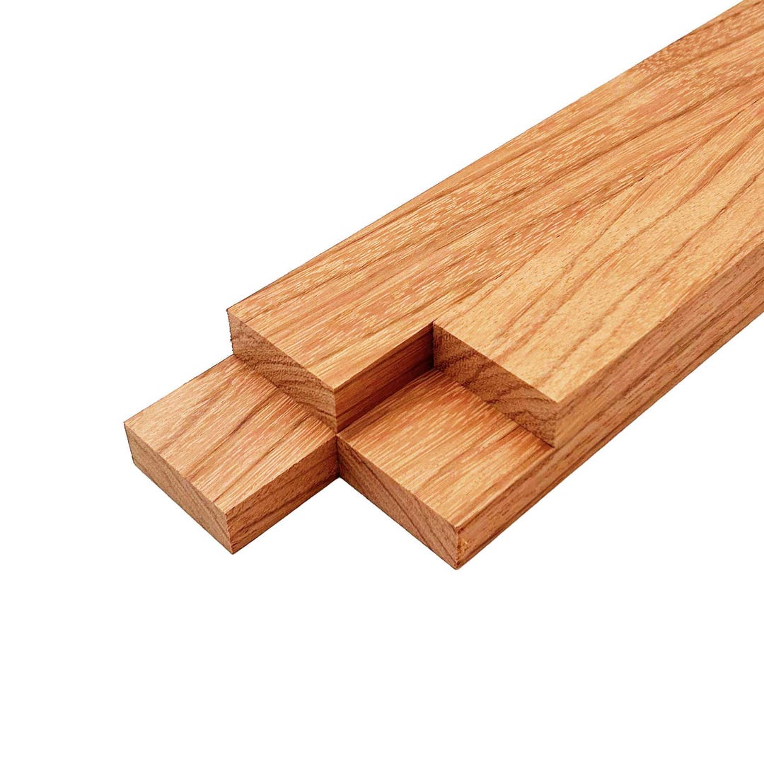 Red Zebrawood Lumber Board - 3/4" X 2" (4 Pcs) - Etsy