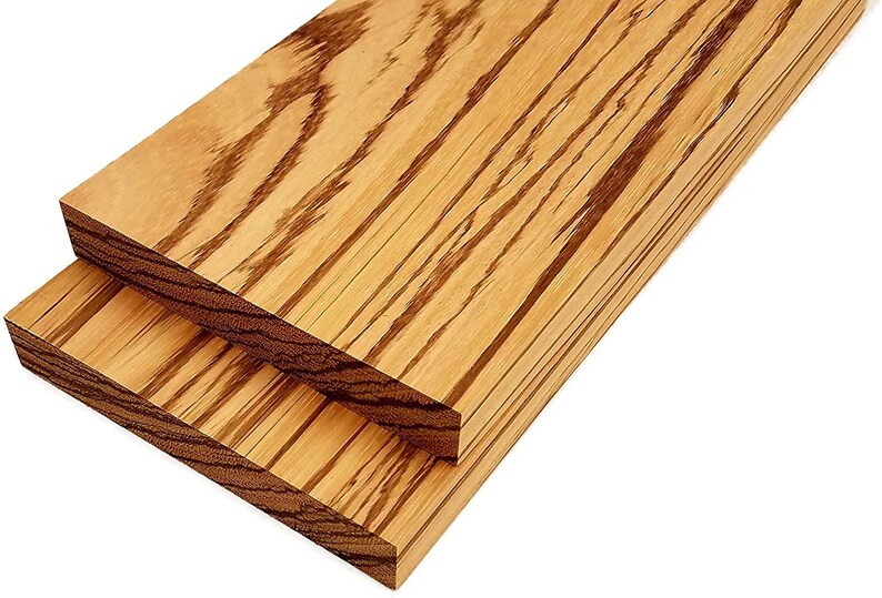 Zebrawood Lumber Board - 3/4" X 5" (2 Pcs) - Etsy