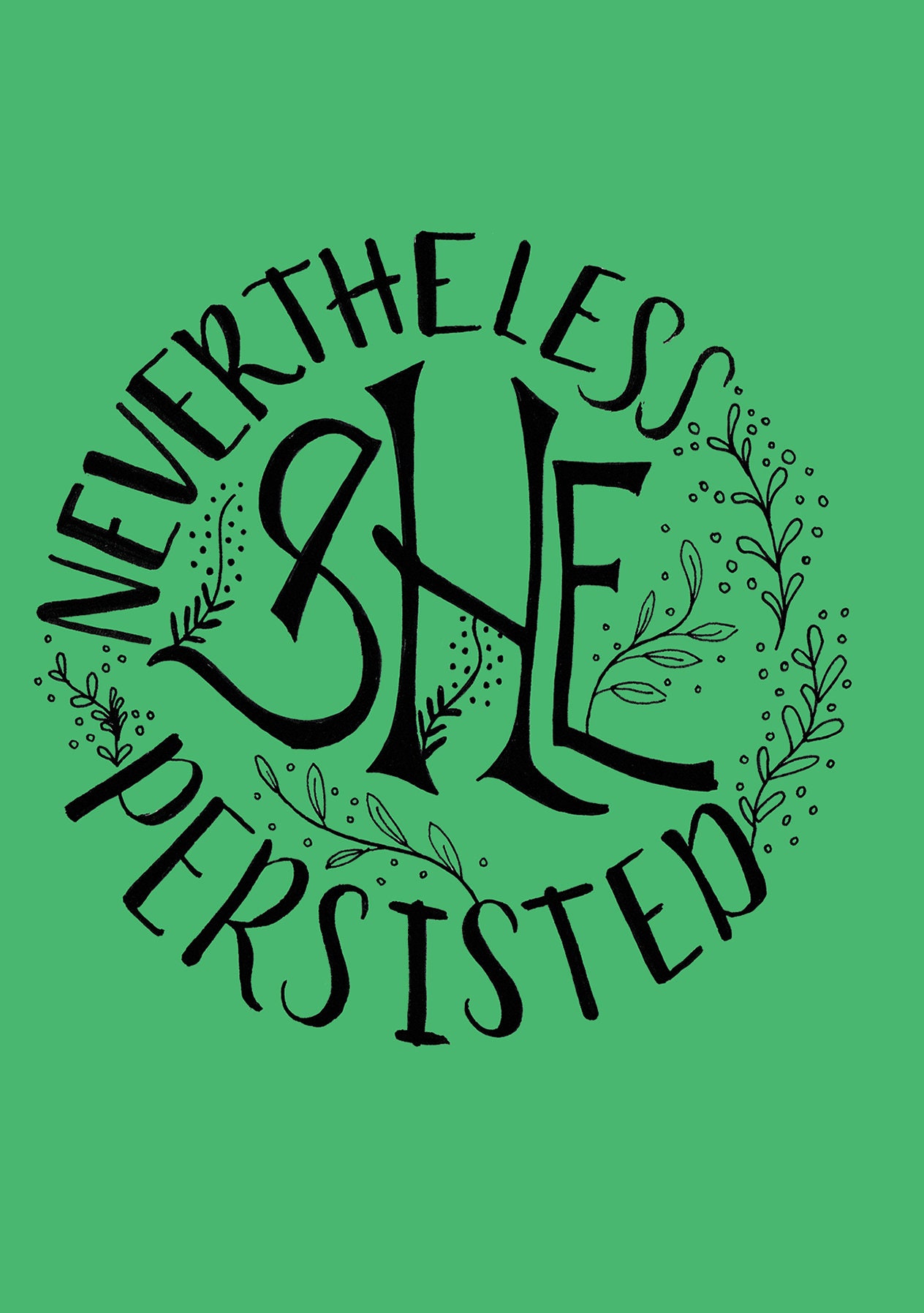 Nevertheless She Persisted Card Inspiring and Empowering - Etsy UK