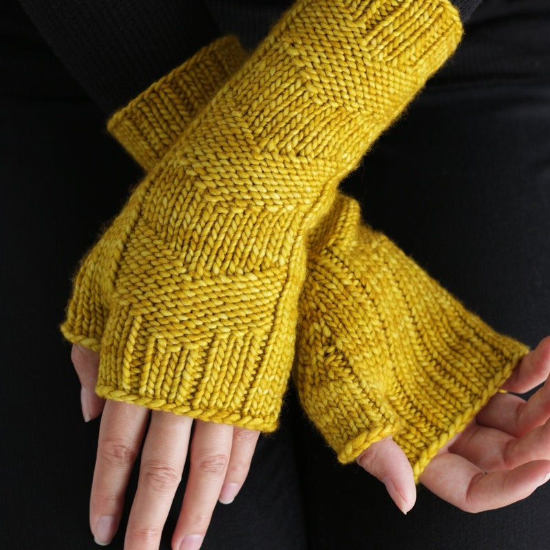 Hand Knit Chevron Pattern - Etsy