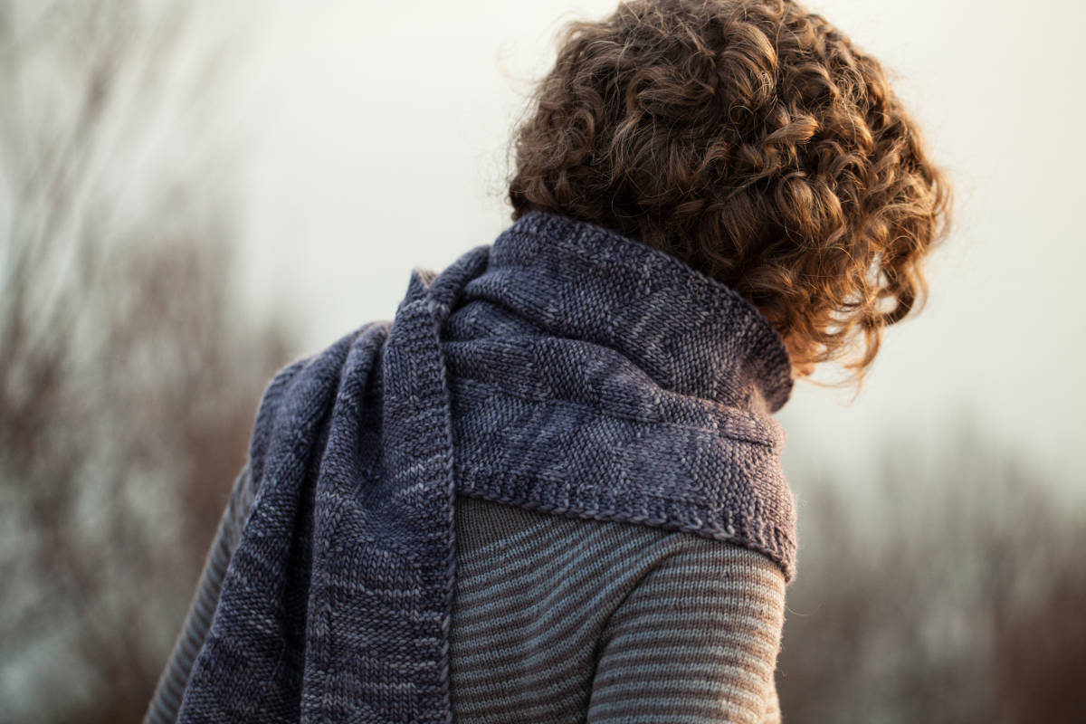 Easy Versatile Knitting Pattern for Scarf or Shawl With Baby Blanket ...