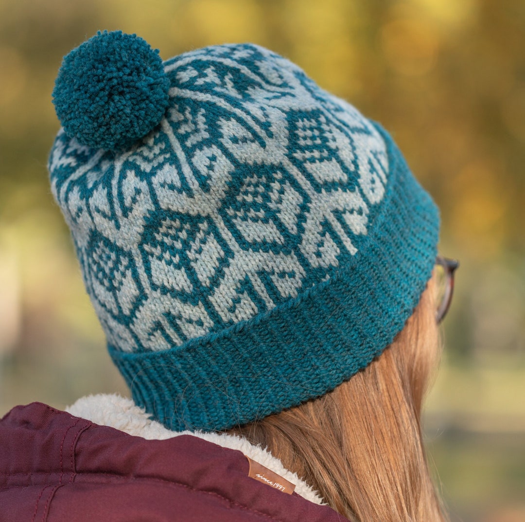 Fair Isle Hat Knitting Pattern Instant Download PDF - Etsy Australia