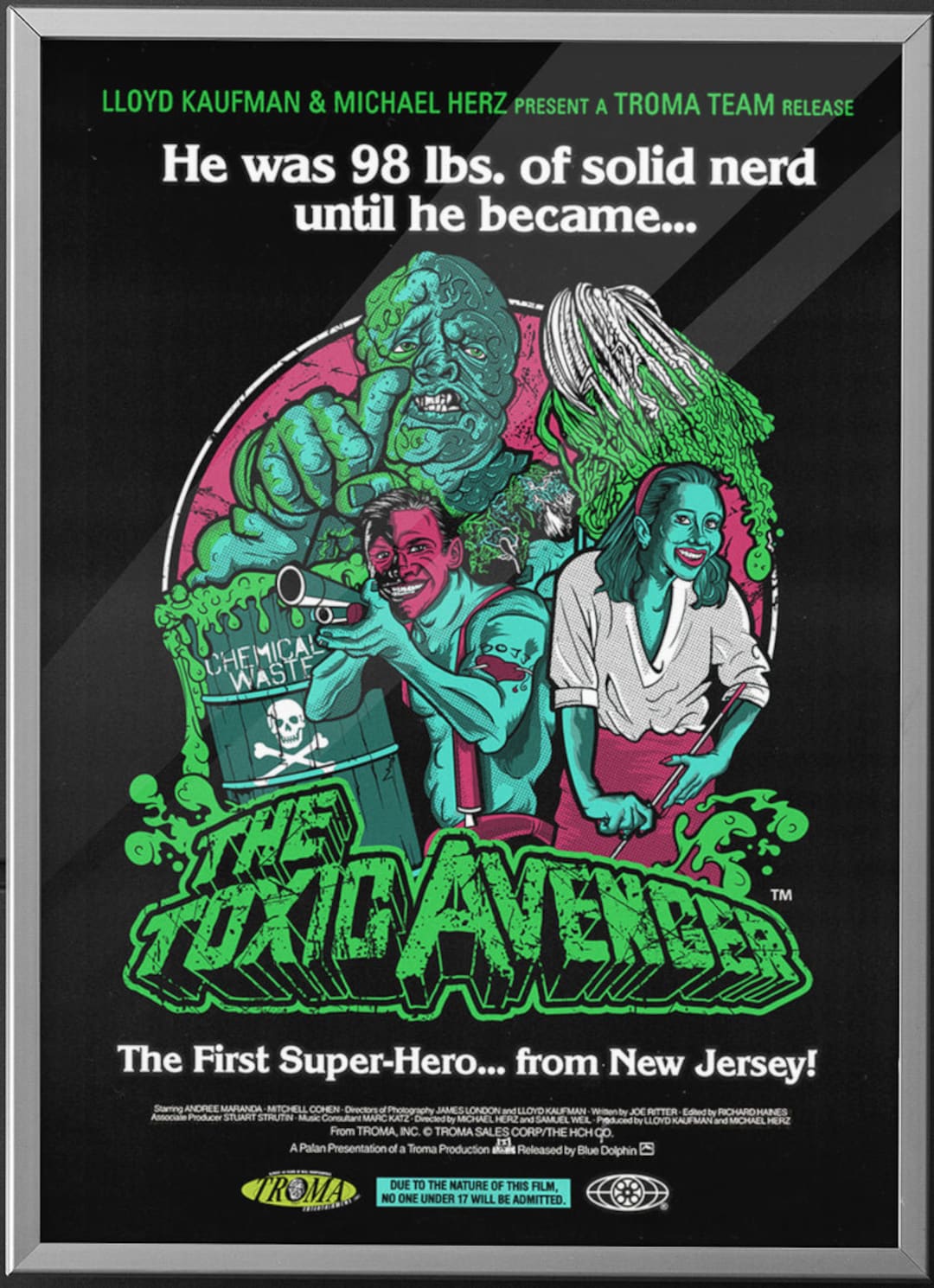 Toxic Avenger - Toxic Waste Poster - Etsy