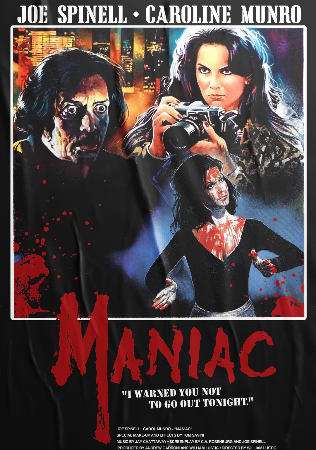 Maniac 1980 Movie Poster - Etsy