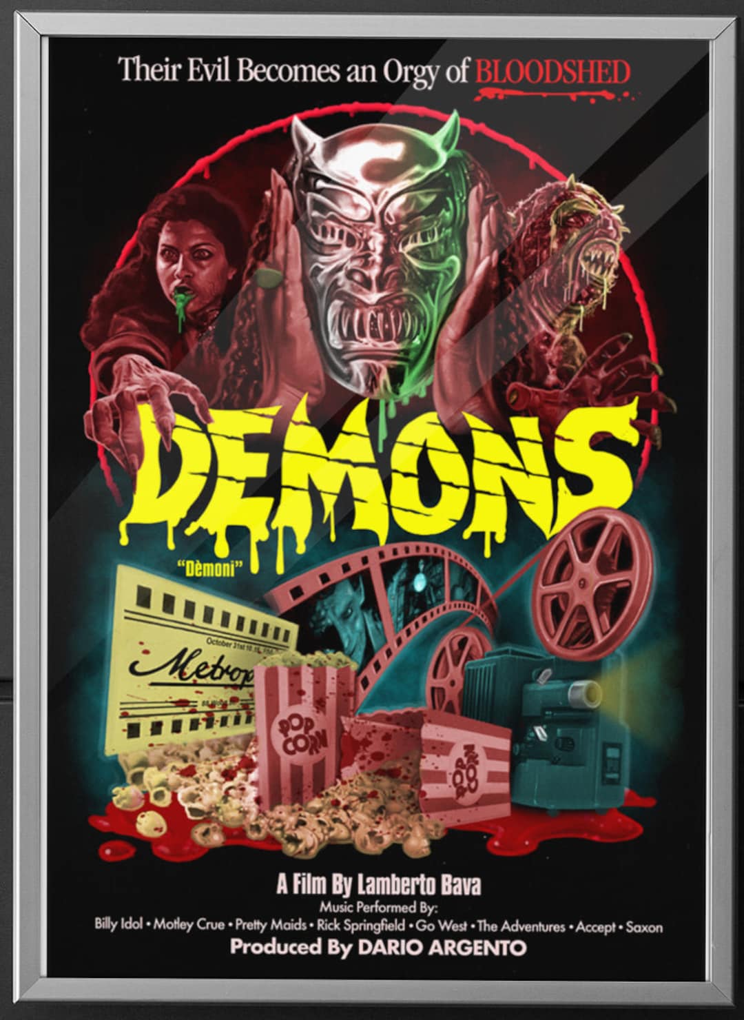 Demons - Bloodshed Poster - Etsy
