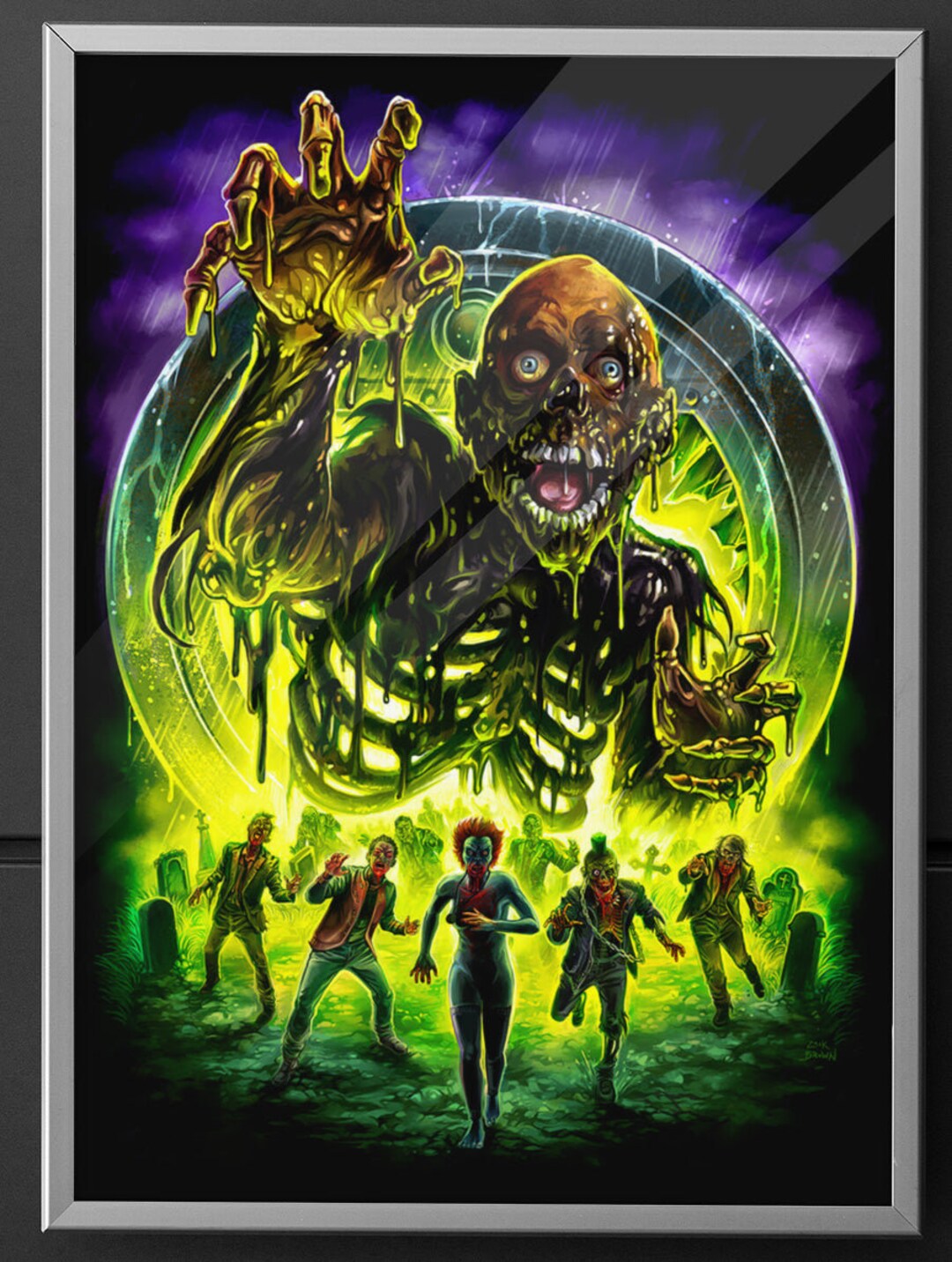 Return of the Living Dead - Trioxin Rampage Poster - Etsy