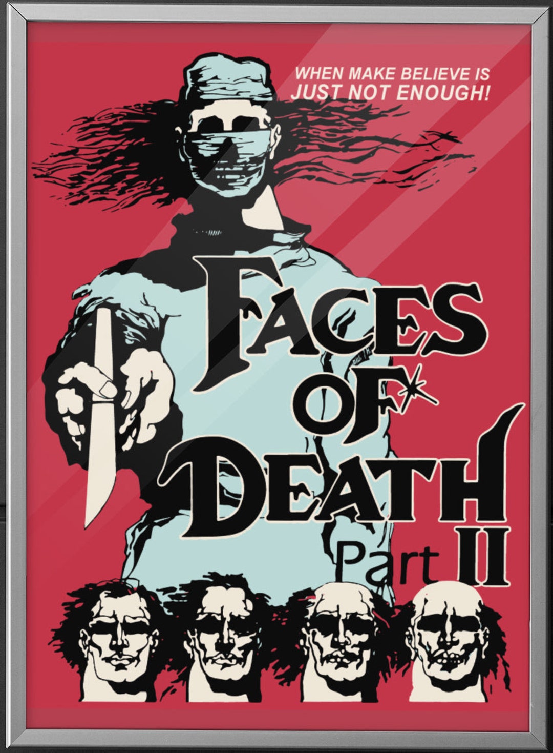 Faces of Death Part 2 Poster - Etsy