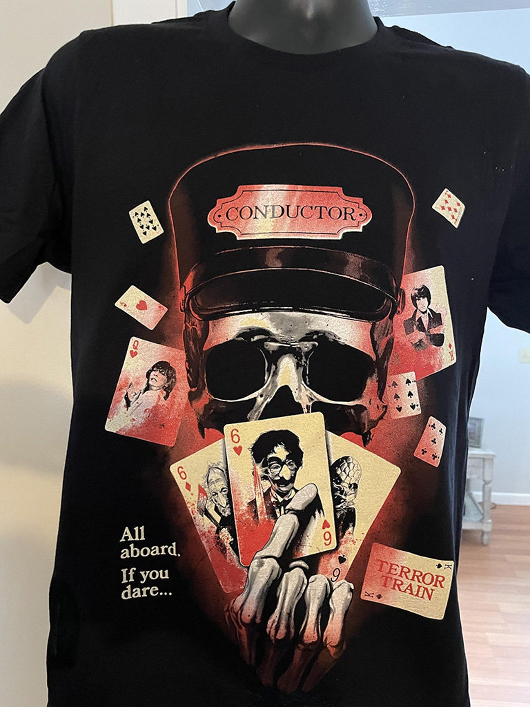 Terror Train - Conductor T-shirt - Etsy