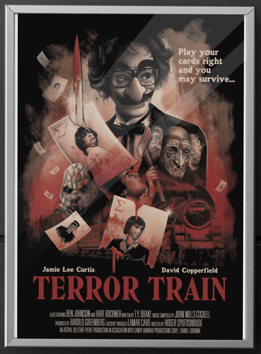 Terror Train Poster - Etsy