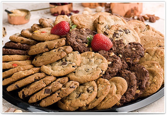 Fresh Baked Cookies-Oven Baked Cookies Assorted Gift Box | Etsy