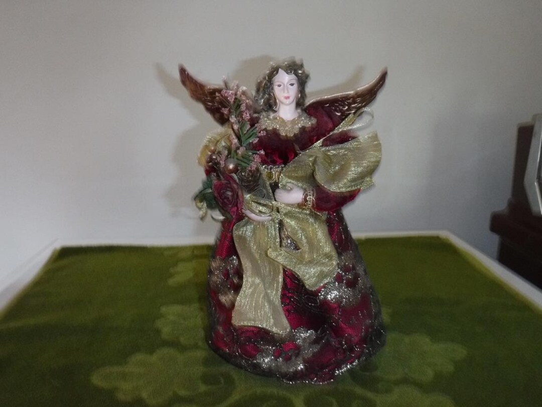 Angel Tree Topper/figurine - Etsy