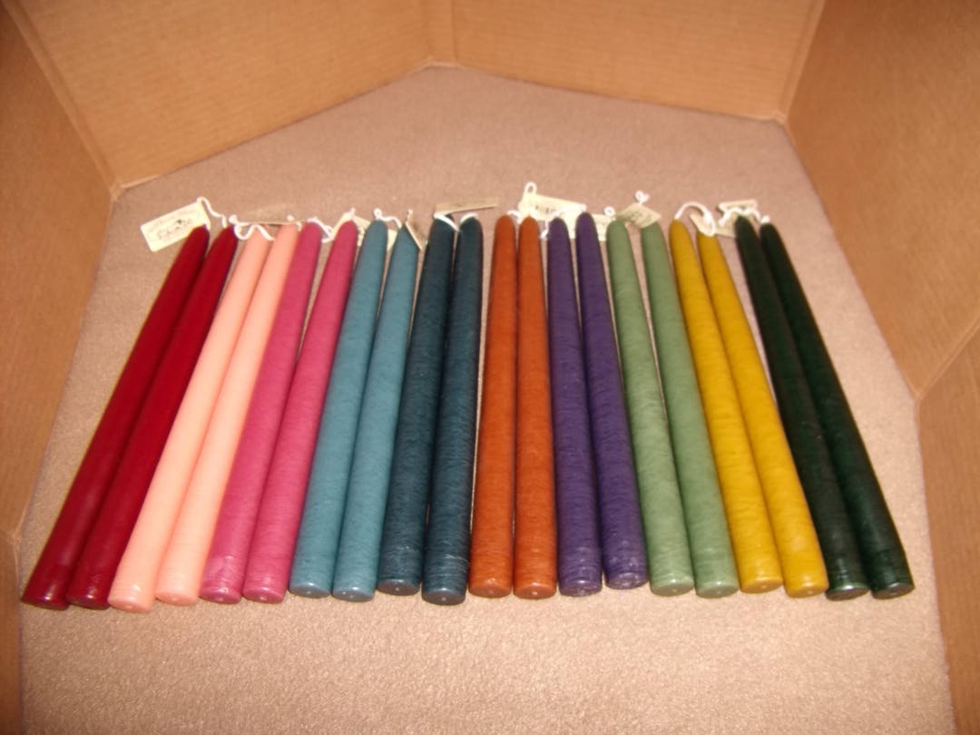 Mole Hollow 8 Inch Taper Candles - Etsy