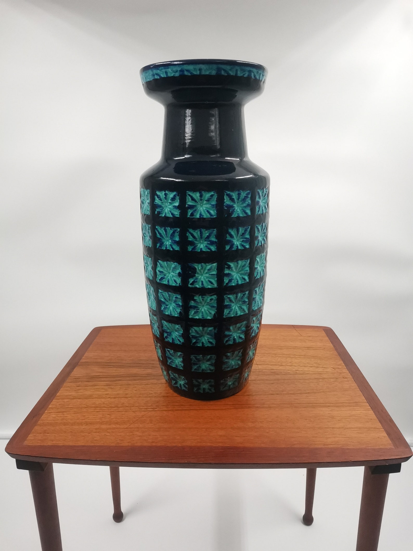West Germany Ceramic Vase, XXL Scheurich Model 261 - 42 - Etsy UK