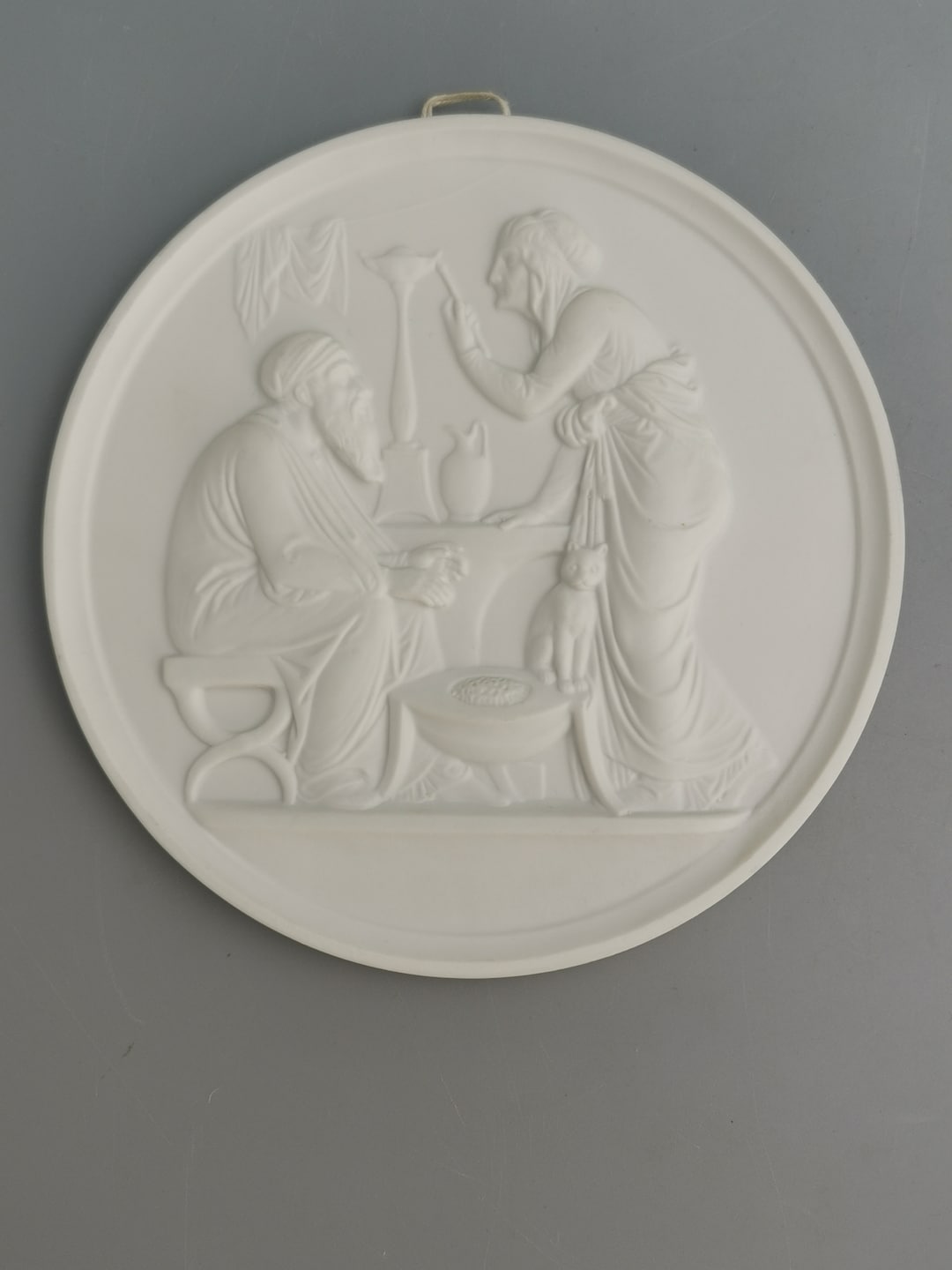 White Bisque Plaques Bing and Grondahl No. 4005,after Bertil ...