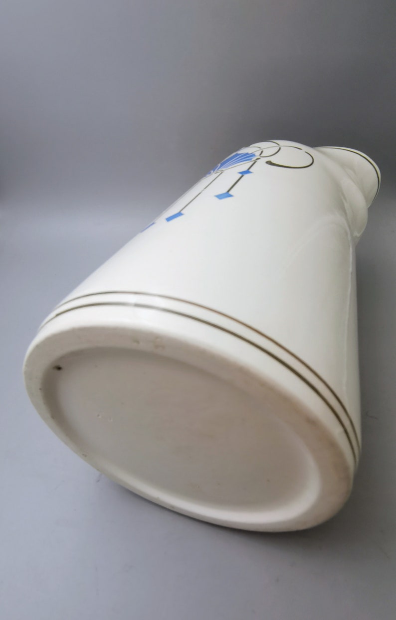 Large Antique Art Deco Ceramic Water Pitcher 28 Cm H., From Germany ...