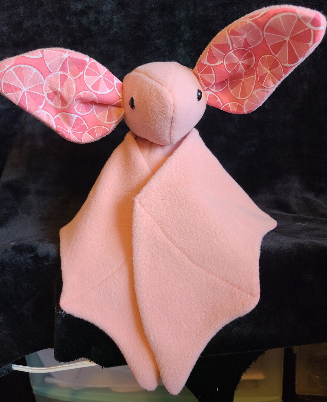 Jumbo Pink Lemonade Bat Plush - Etsy