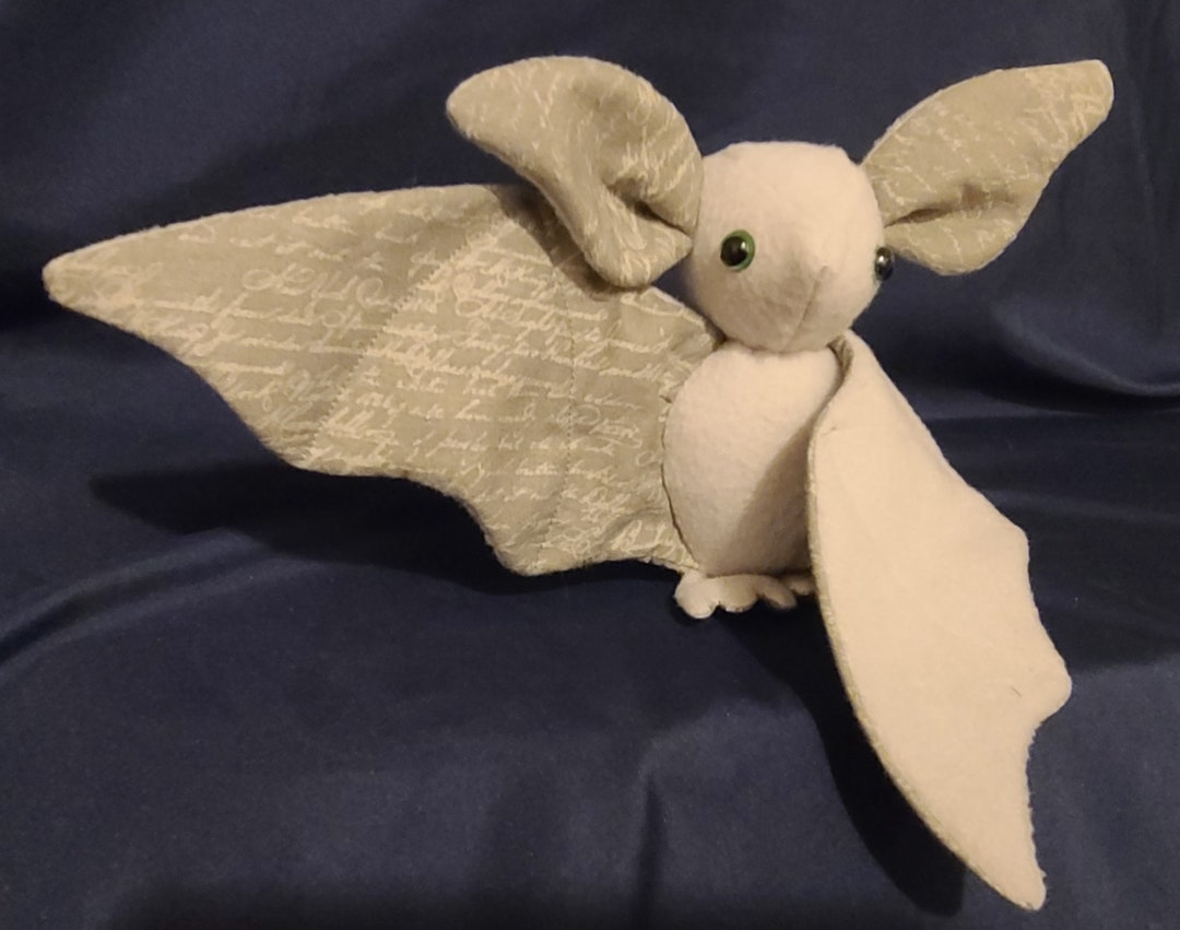 Little Grey Bat Plush - Etsy