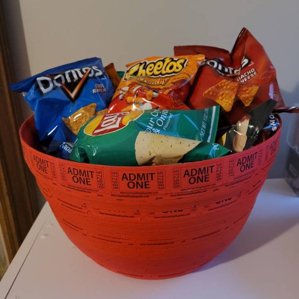 Blockbuster Popcorn Bowl - Etsy