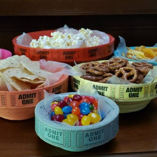 POPCORN PARTY CUPS Popcorn Birthday Party Cups Movie Party - Etsy