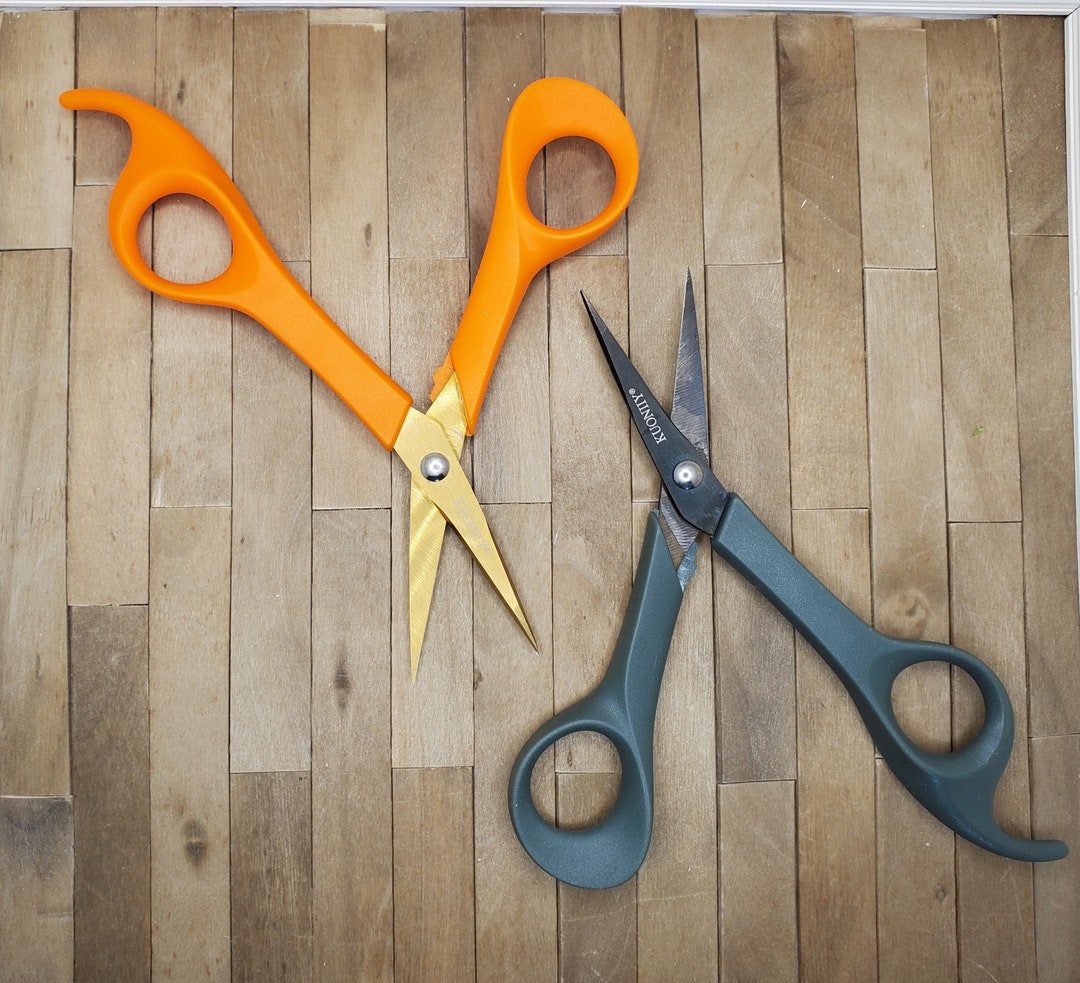 Detail Scissors With Nano Tip. Very Fine Detail 6-inch Ergonomic ...