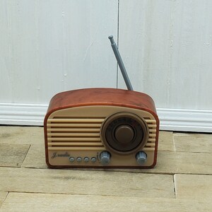 Dollhouse Miniature Radio Accessory. Room Box Supply Radio With Antenna ...