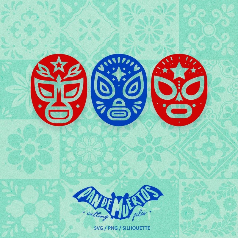 Luchador Party Mask - Etsy