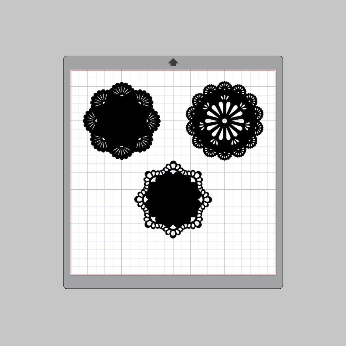Paper Doilies 2 SVG / PNG / SILHOUETTE Cutting File for - Etsy