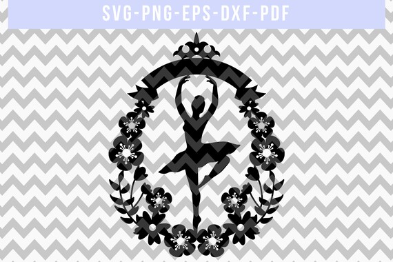 Visual Arts Craft Supplies & Tools nursery svg flower eps dancer svg ...