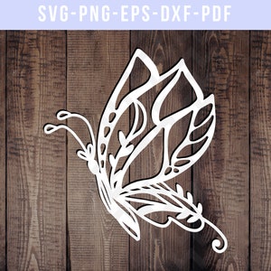 9 Butterfly Papercut Templates Butterfly Cut Files Spring - Etsy