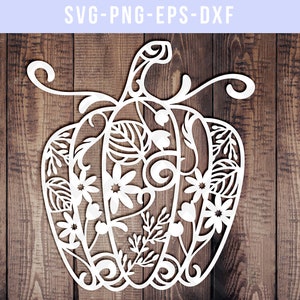 Pumpkin Svg Cutting File Hello Fall Svg Fall Cut Files - Etsy