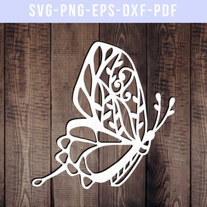 9 Butterfly Papercut Templates Butterfly Cut Files Spring - Etsy
