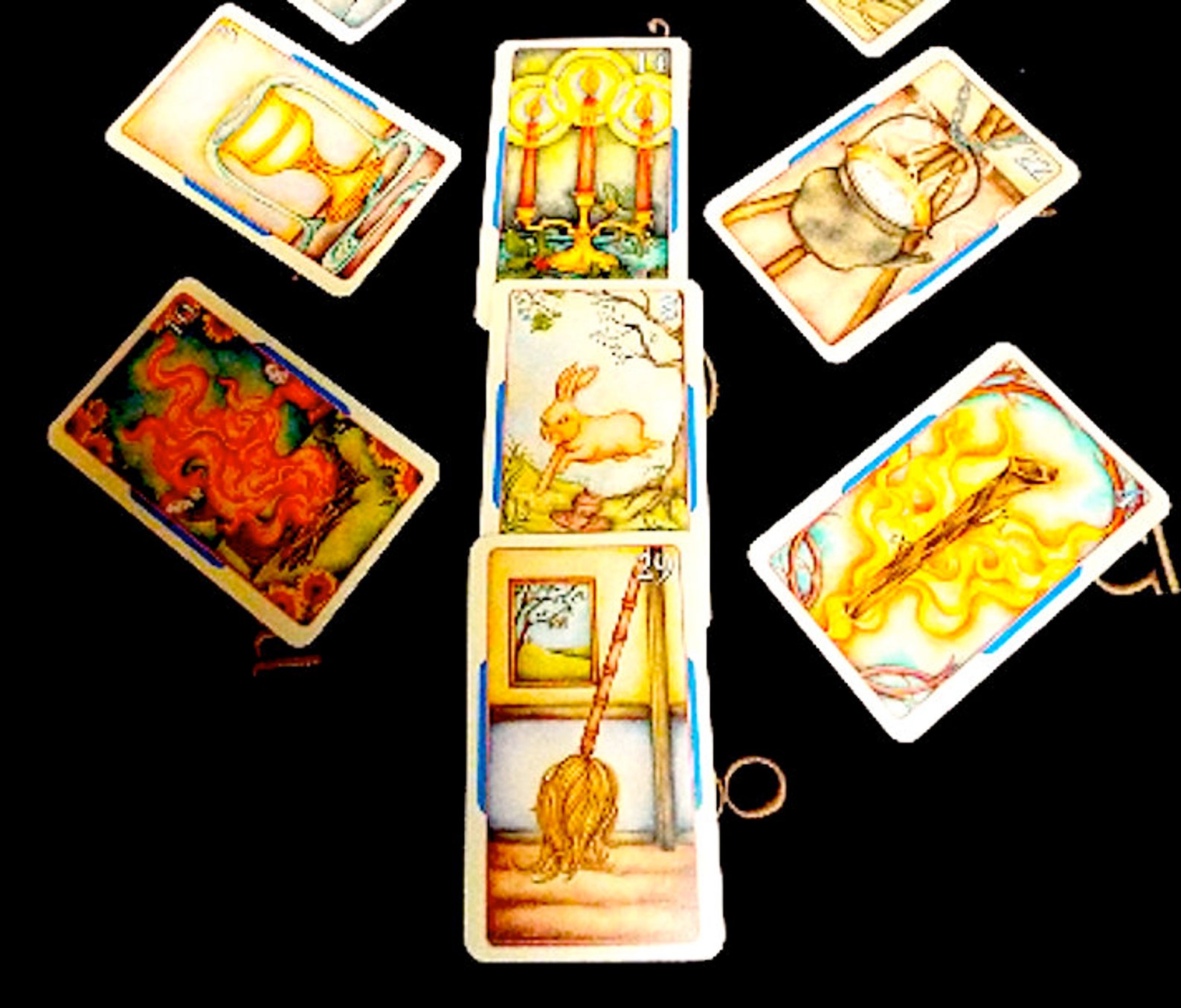 Wiccan Tarot Card Deck (RARE) Tarot Cards, Vintage Tarot Deck, Rare ...