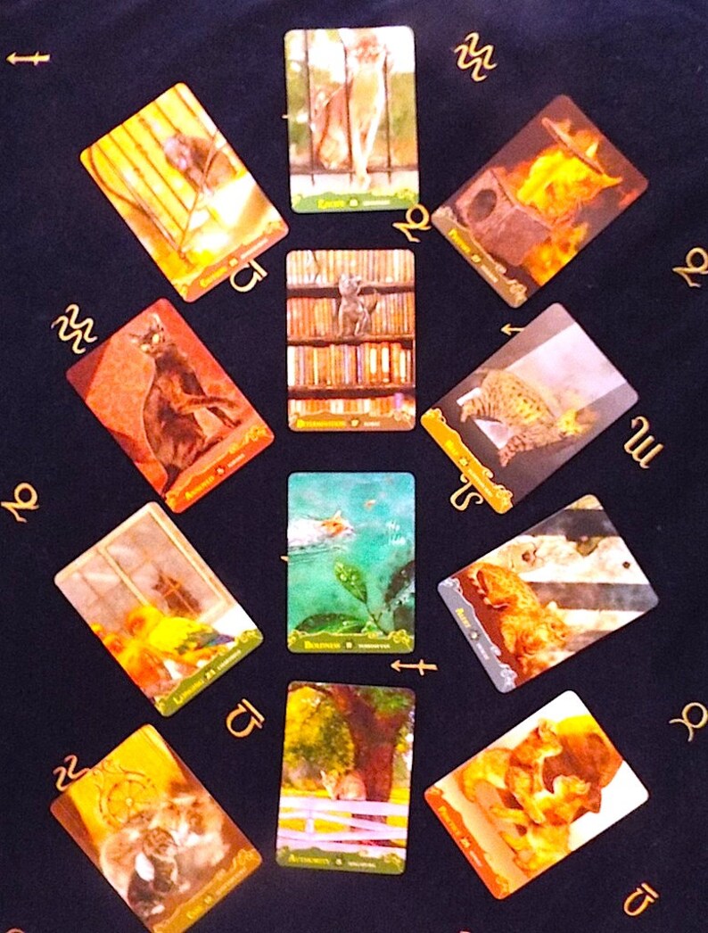Oracle Tarot /CATS Inspirational Oracle Cards Tarot Cards,vintage ...