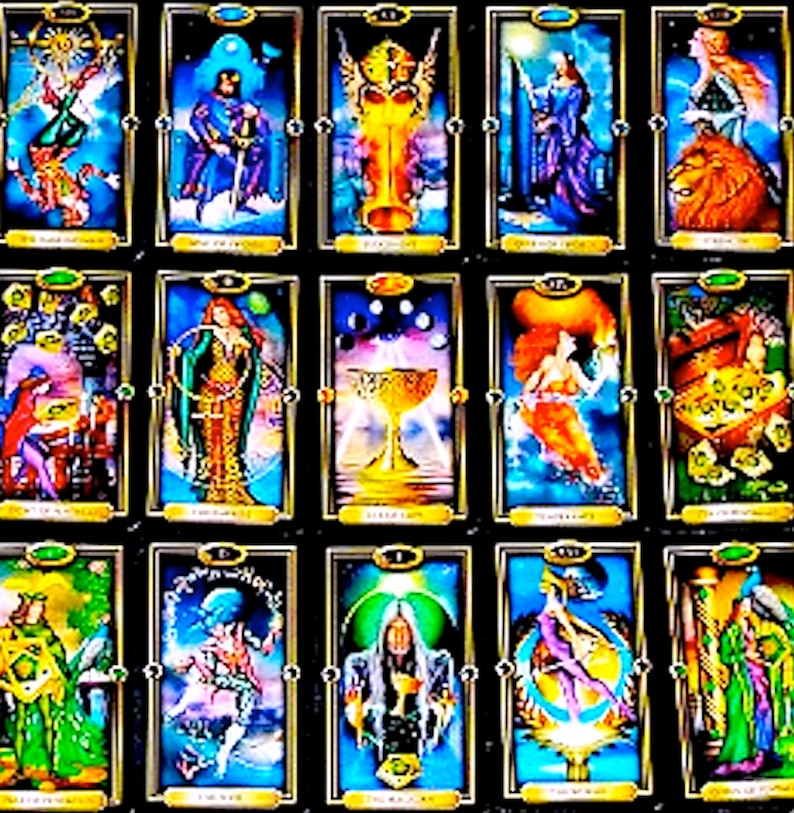Tarot Deck / Vintage Ciro Marchetti first Edition Tarot Card, Vintage ...