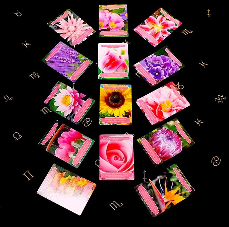 Tarot Deck /flower Therapy Oracle Cards "first Edition"!!!!!tarot Cards ...