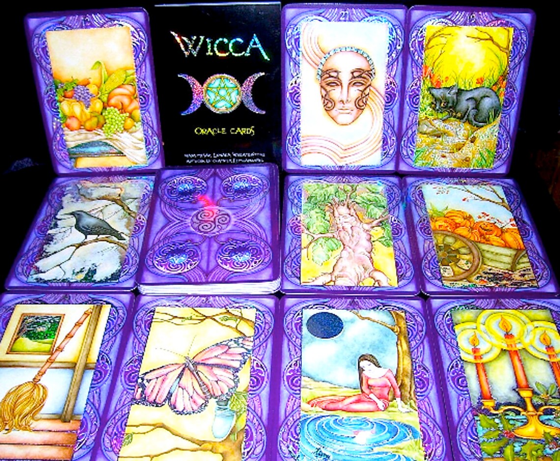Tarot Wicca Oracle First Edition Tarot Cards Vintage Tarot Deck