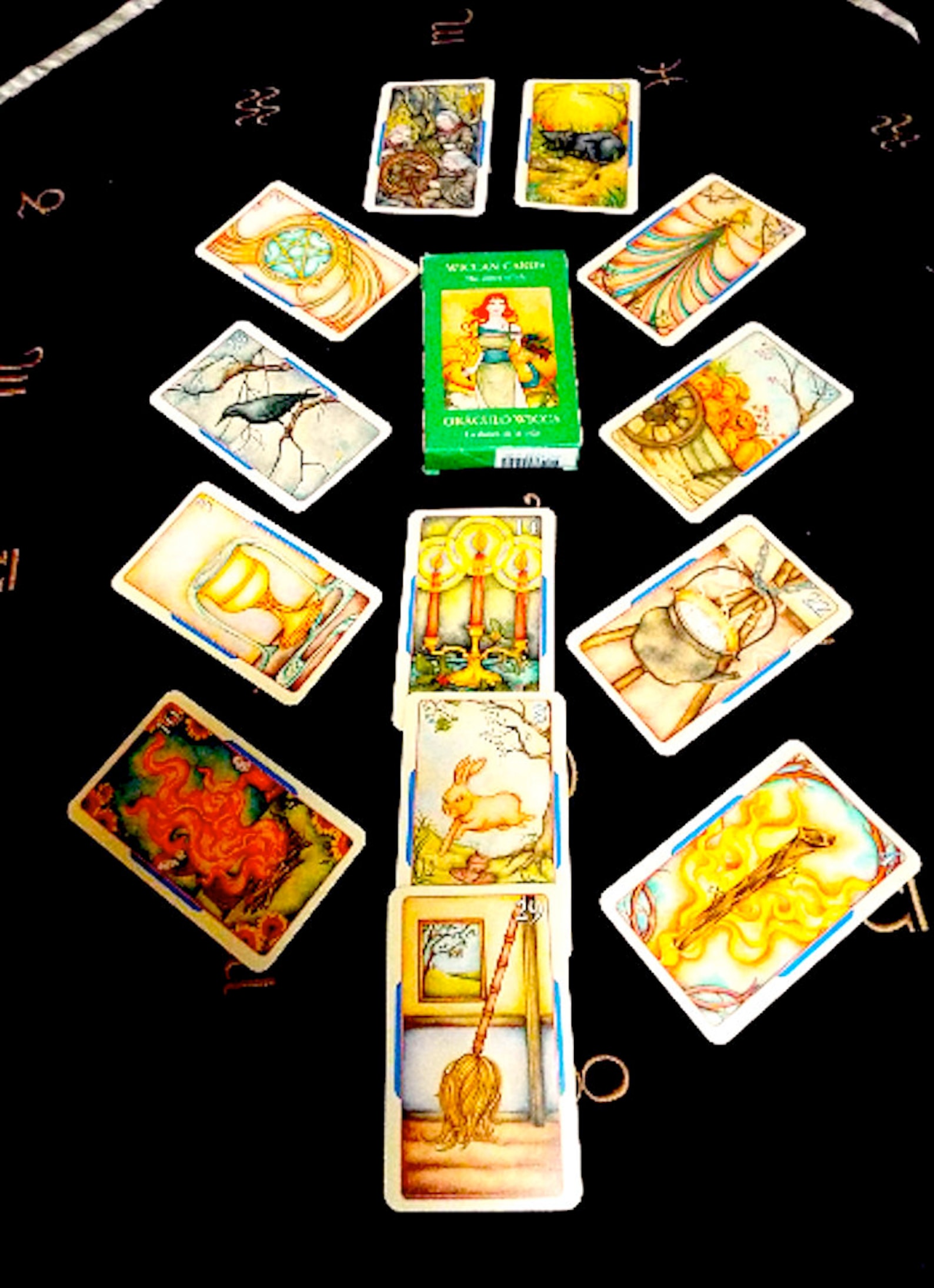 Wiccan Tarot Card Deck (RARE) Tarot Cards, Vintage Tarot Deck, Rare ...