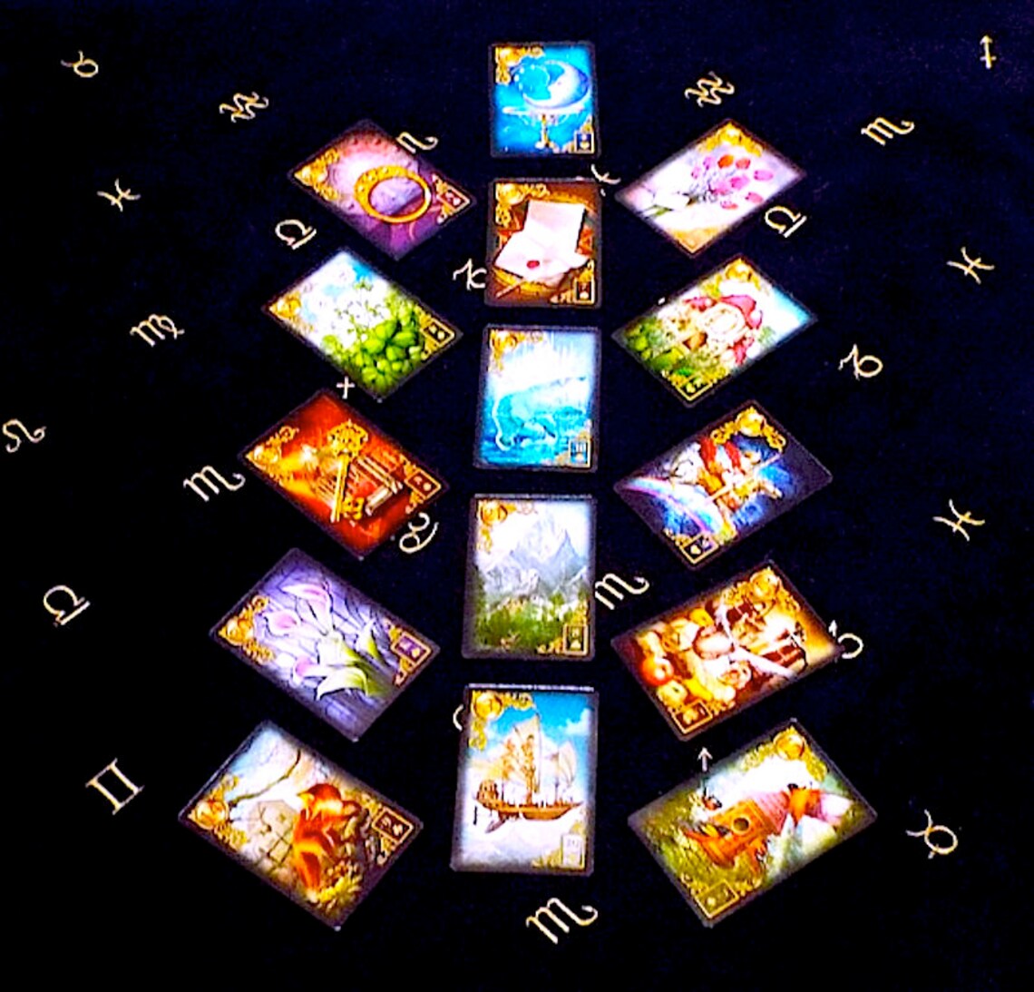 Tarot /gilded Reverie Lenormand /FIRST EDITION Tarot, Vintage Tarot ...